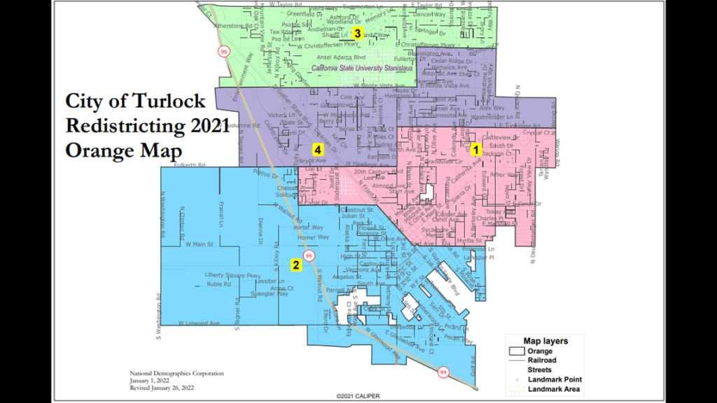 Turlock considers new council district boundaries. How do draft maps ...